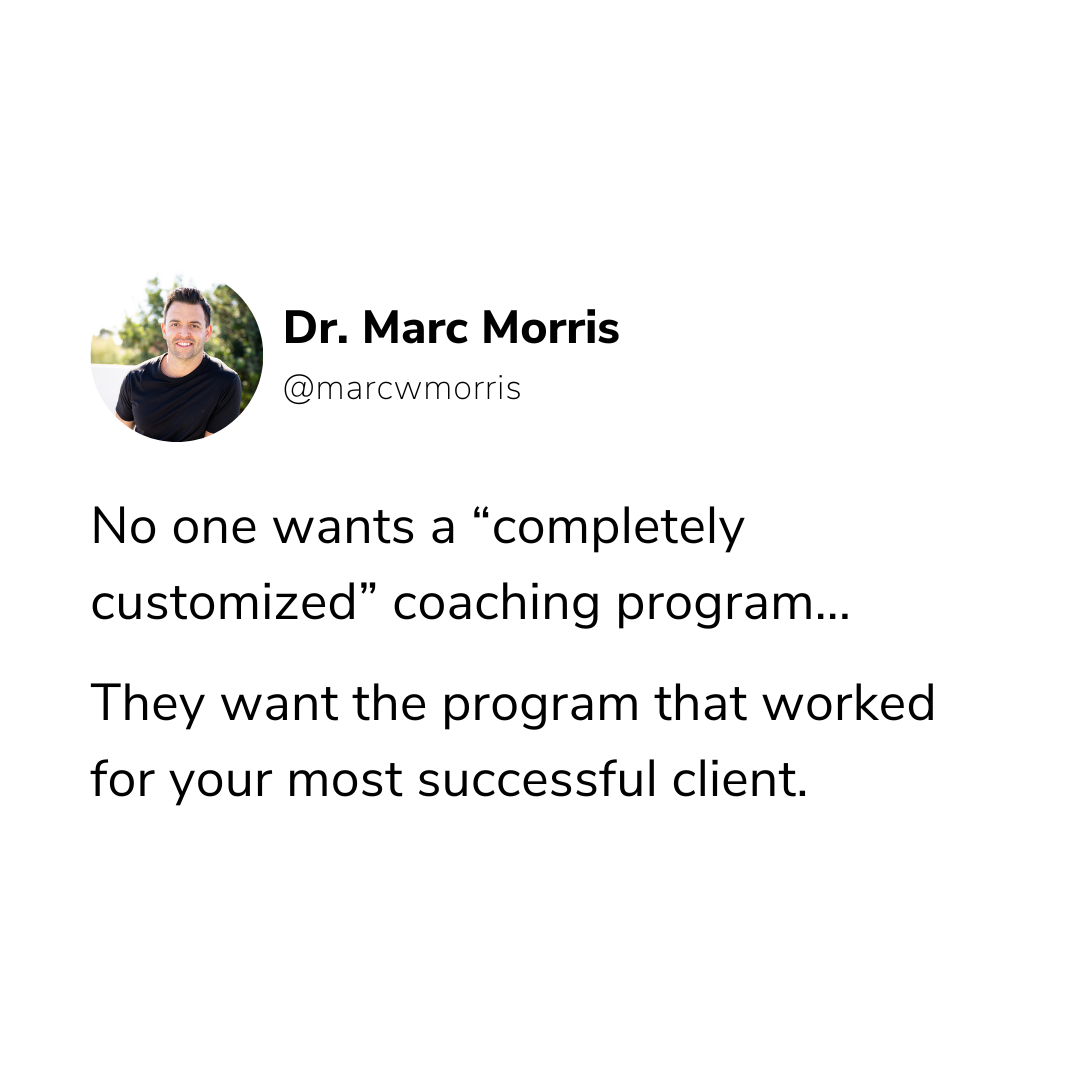 Post from Dr. Marc Morris