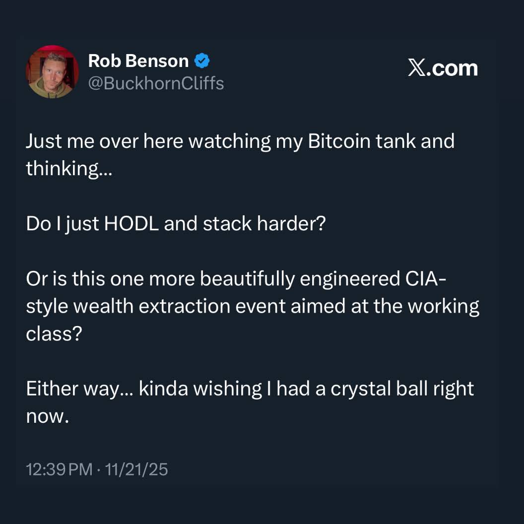 Post from Rob Benson