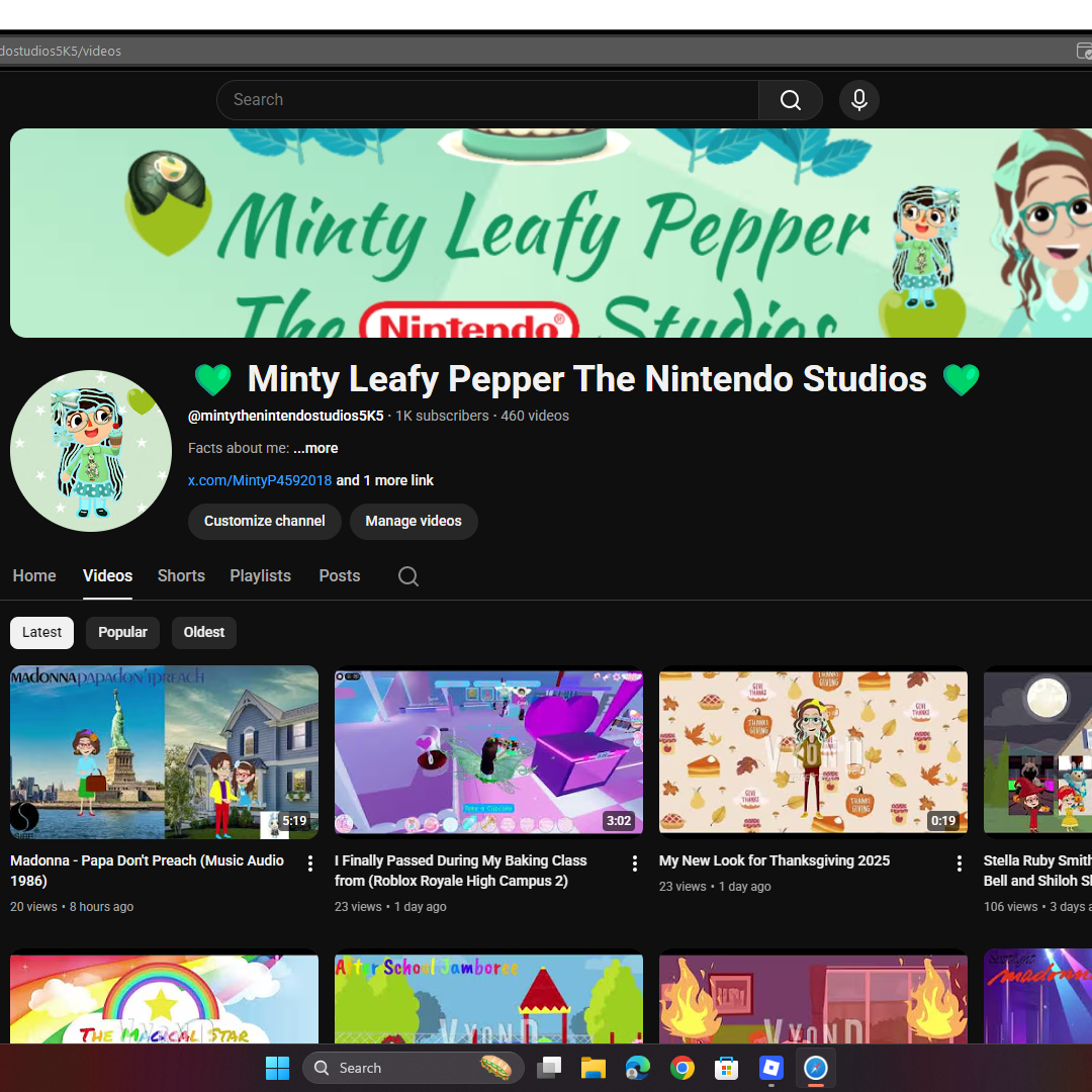 Post from 💚 Minty Leafy Pepper The Nintendo Studios 💚