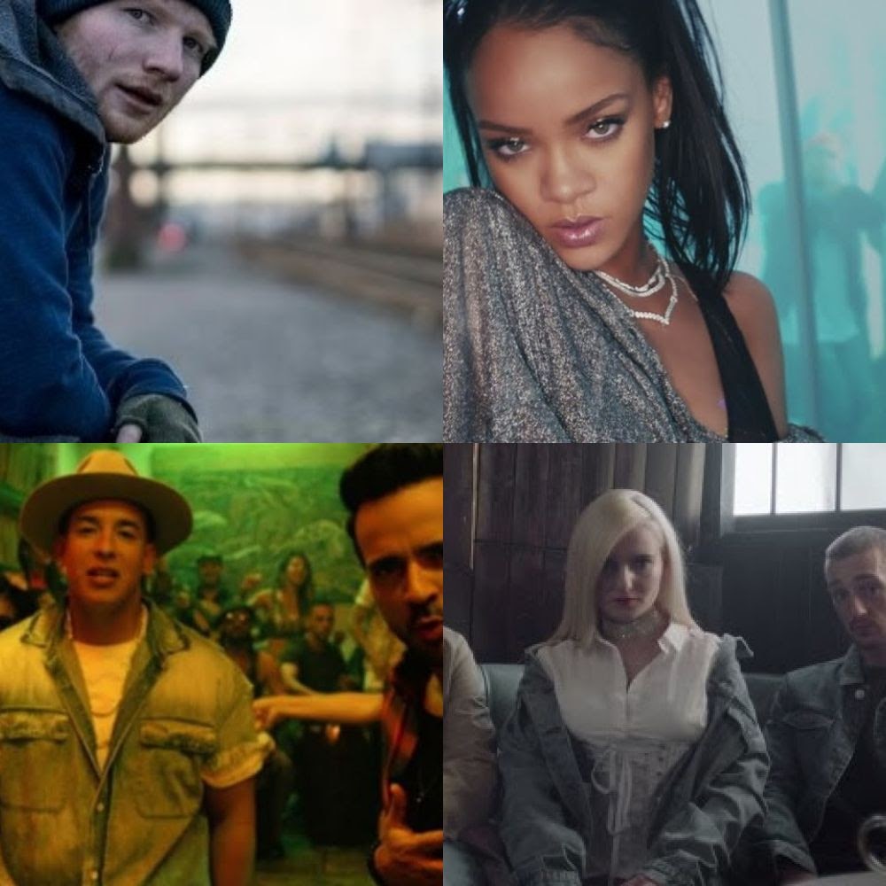 Western Popular Song | Hits 2016 - 2017 - 2018