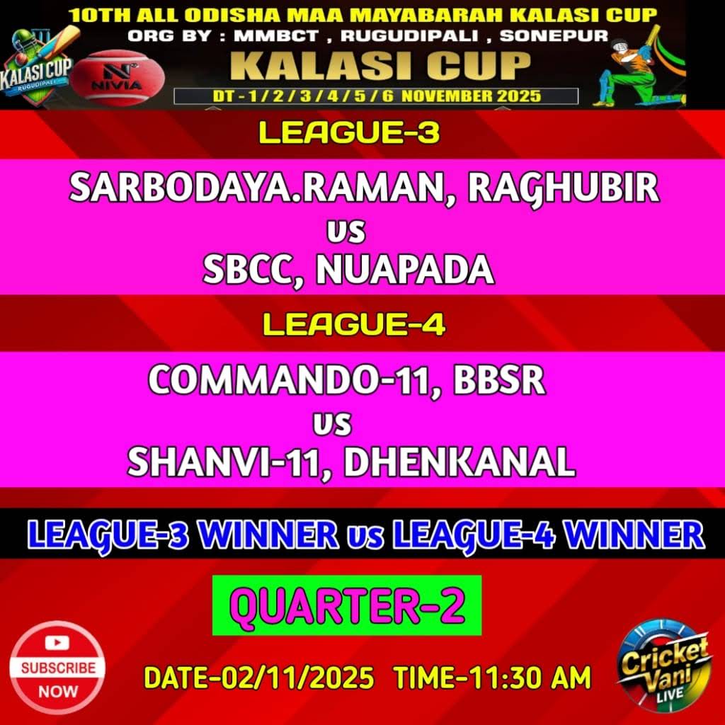Post from CRICKET VANI