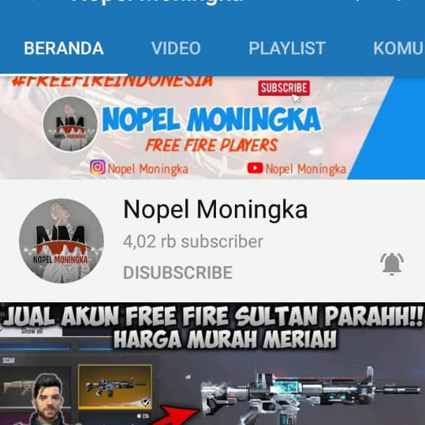 Post from Nopel Moningka