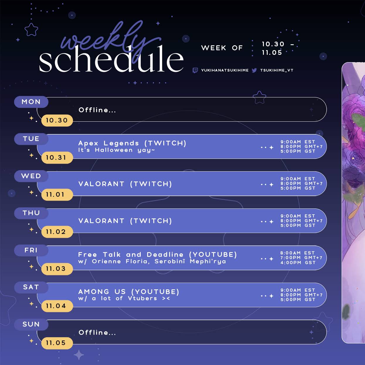 Post from Yukihana Tsukihime 「Phase Rush Ent.」