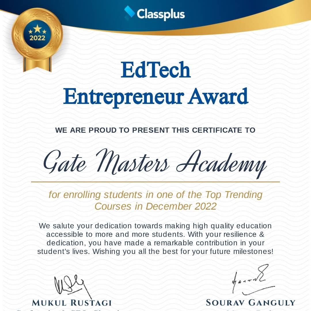 Post from GATE MASTERS ACADEMY TSPSC and APPSC AEE AE