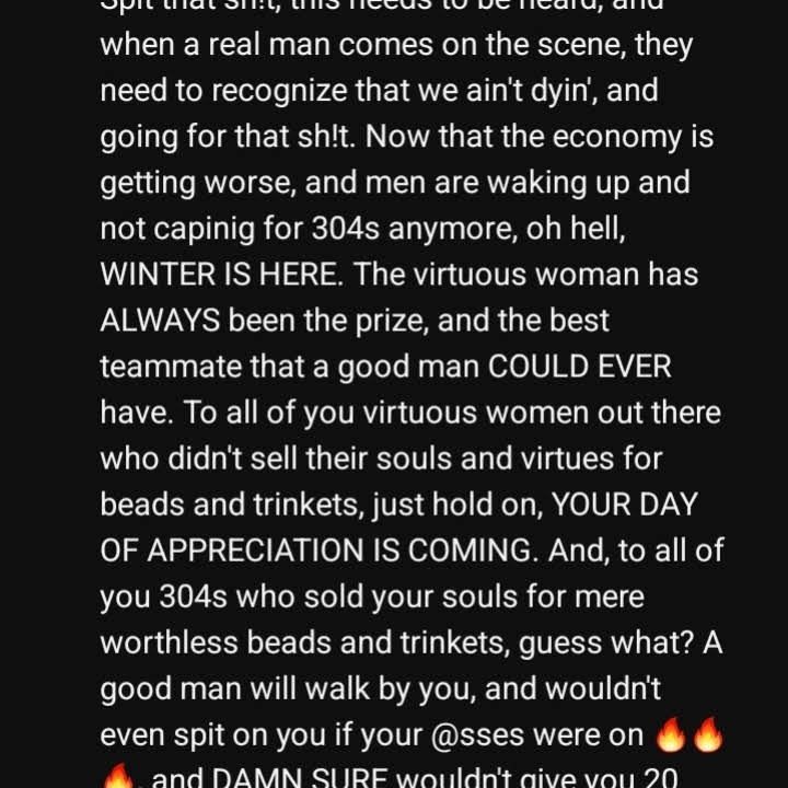 Post from Toriano ObaShango-El- The Cosmic Titan