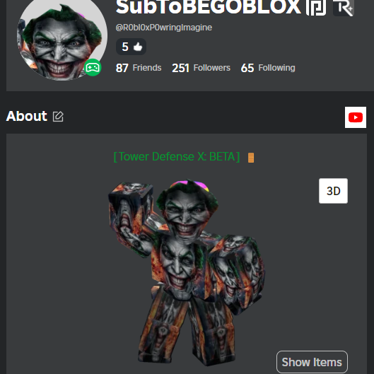 Post from BEGOBLOX