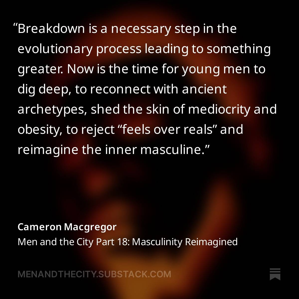 Post from Cameron Macgregor