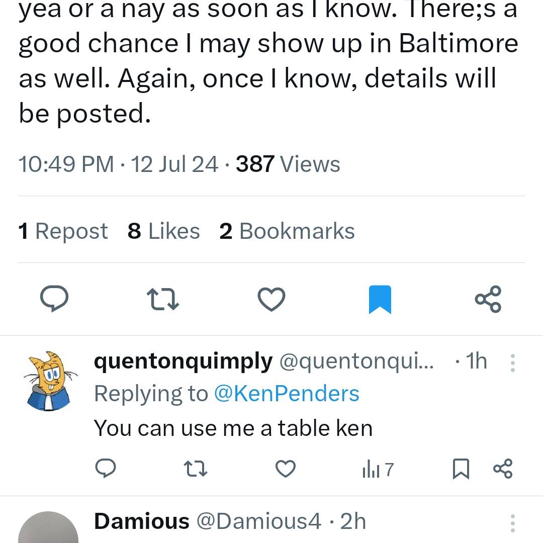 Post from Tujo Panda