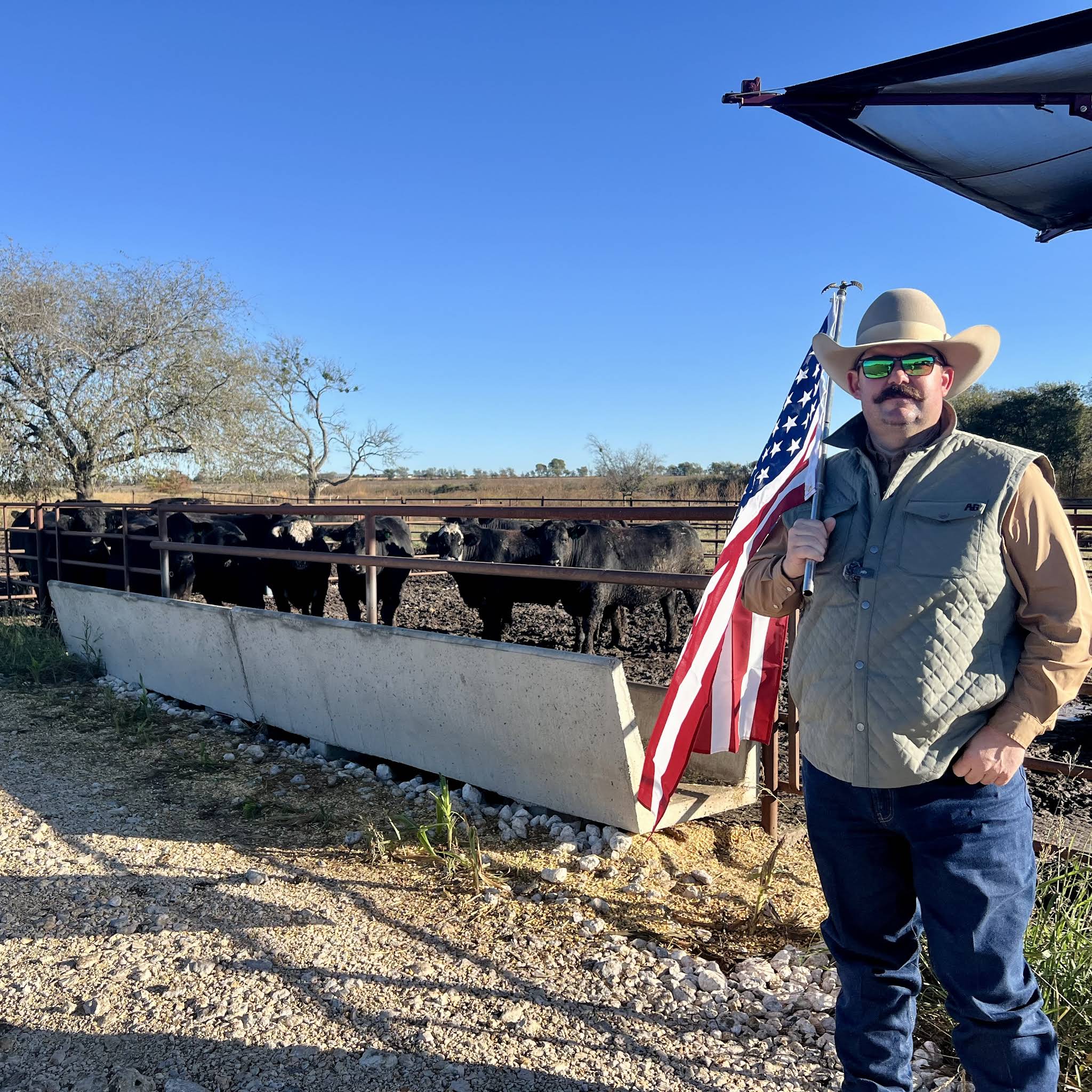 Post from Bar 7 Ranch