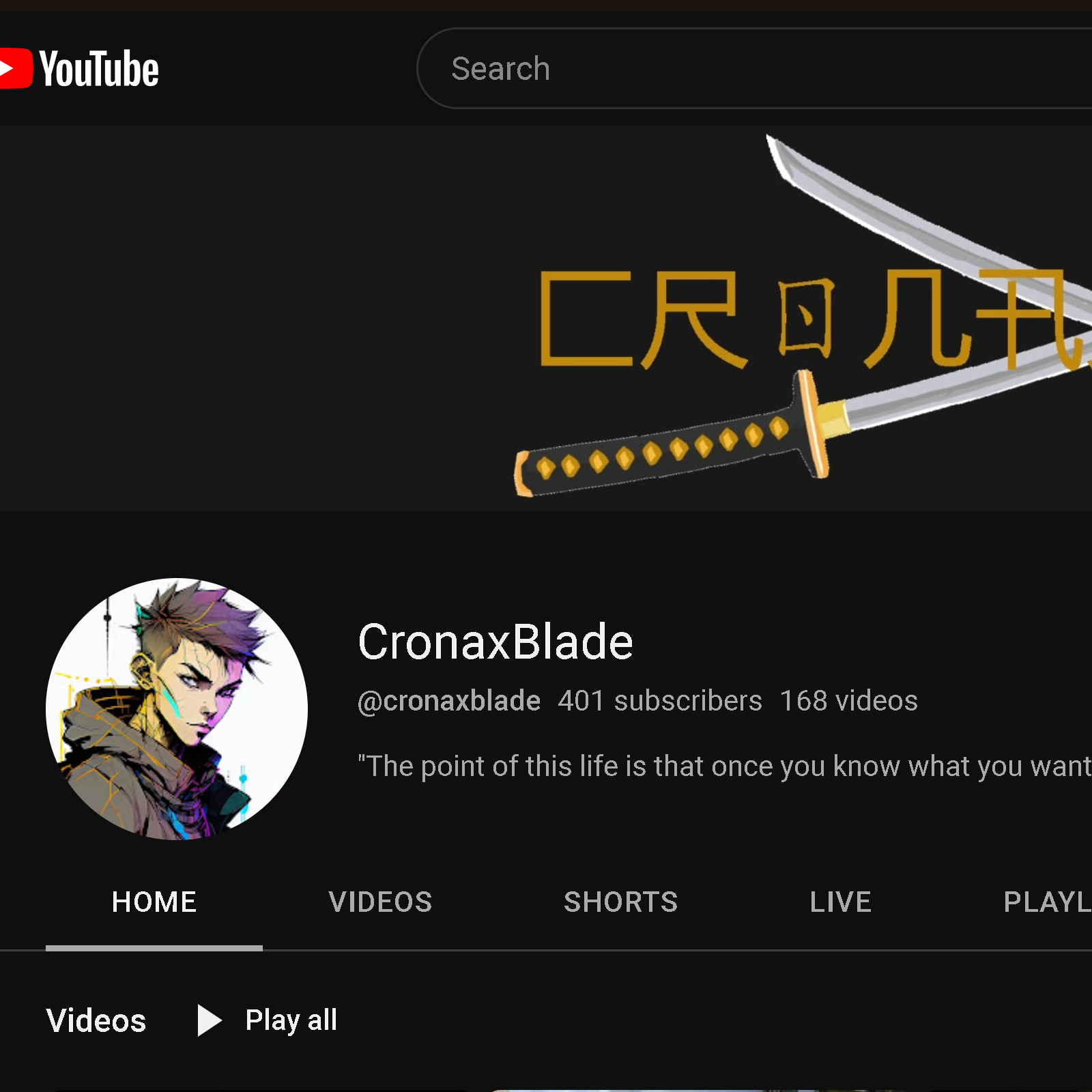Post from CronaxBlade