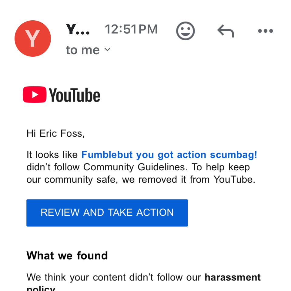 Post from Standing on Business with Eric Foss