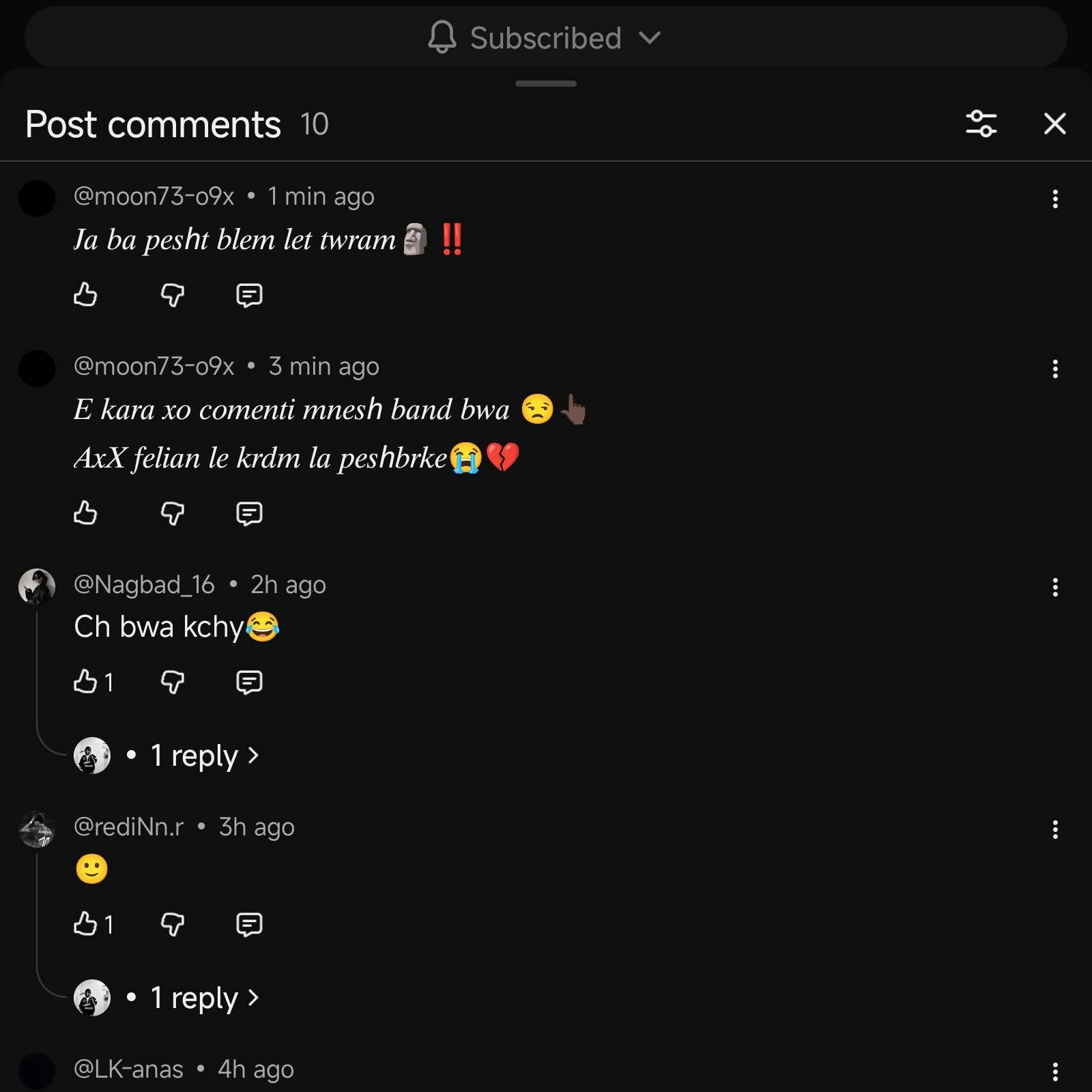 Post from M O O N ¹⁹⁸⁹