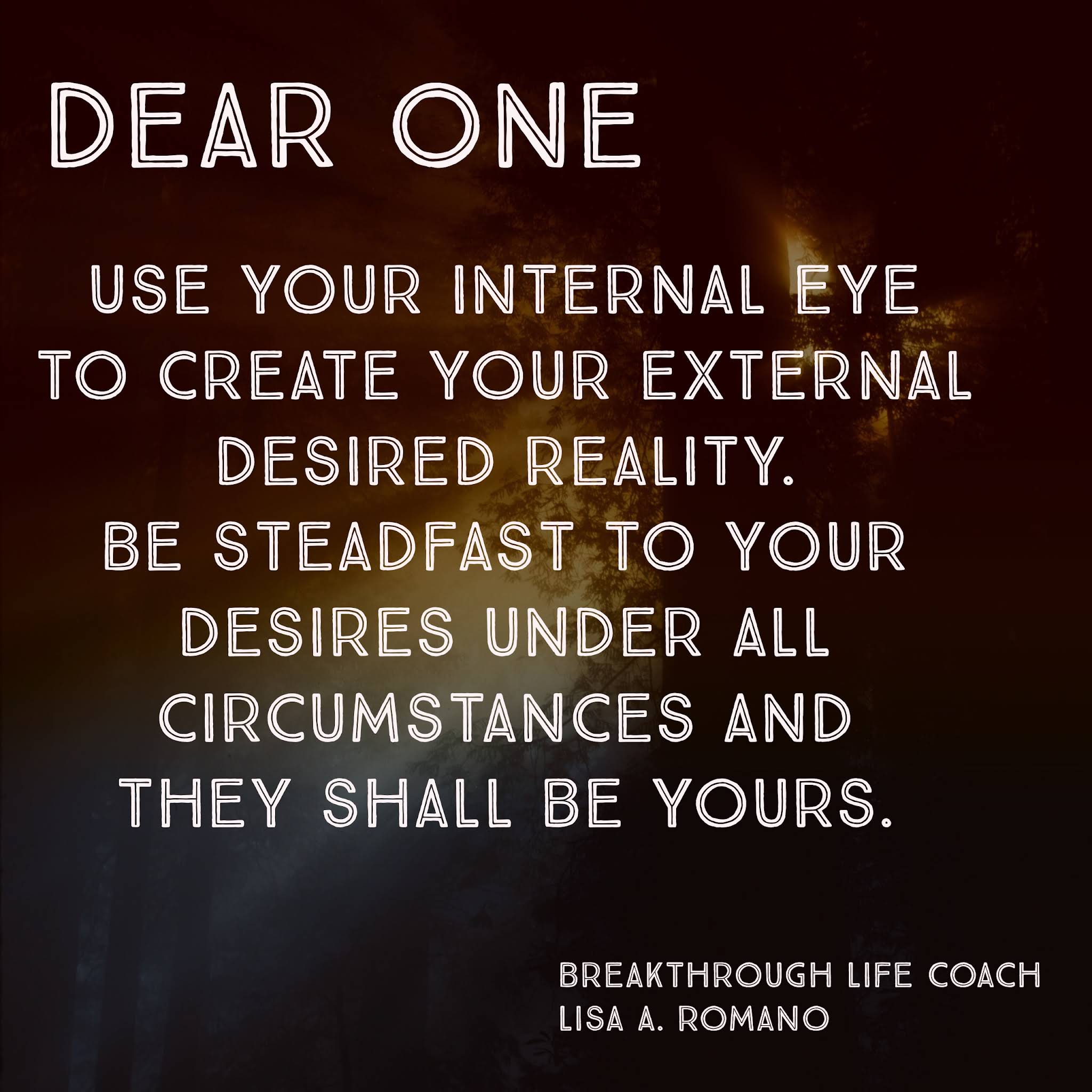Post from Lisa A. Romano Breakthrough Life Coach Inc