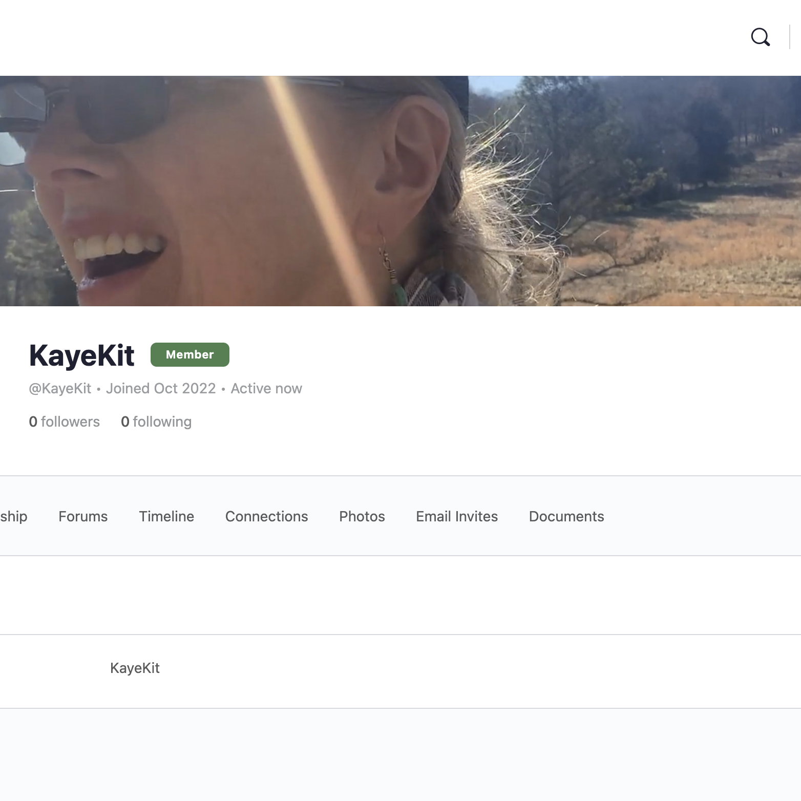 Post from Kaye Kittrell Late Bloomer