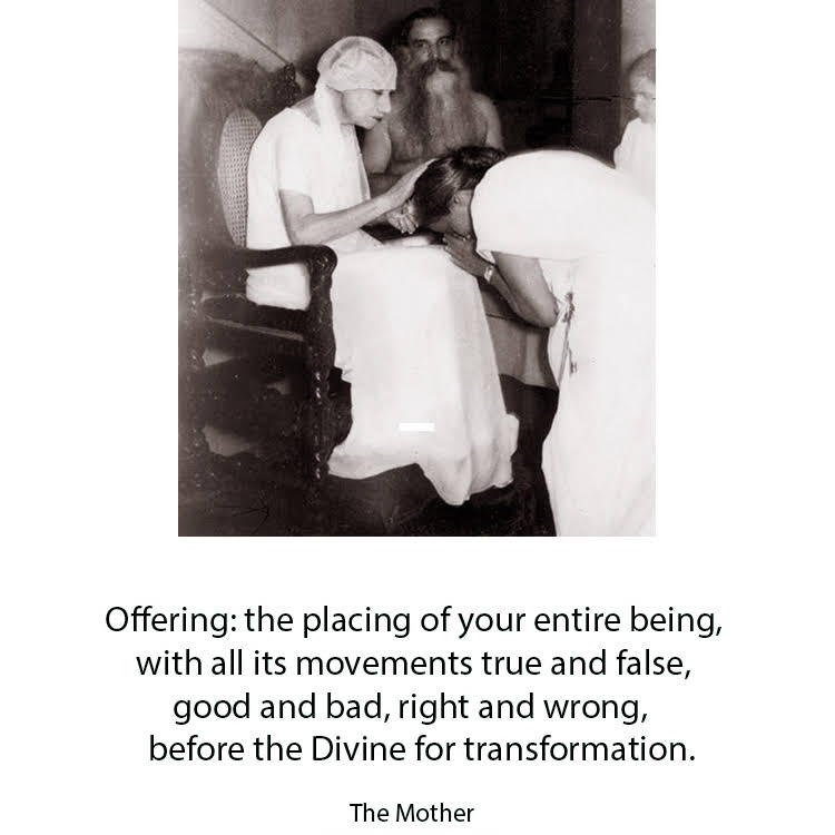 Post from Arvind T Akki Sri Aurobindo Ashram, Pondicherry