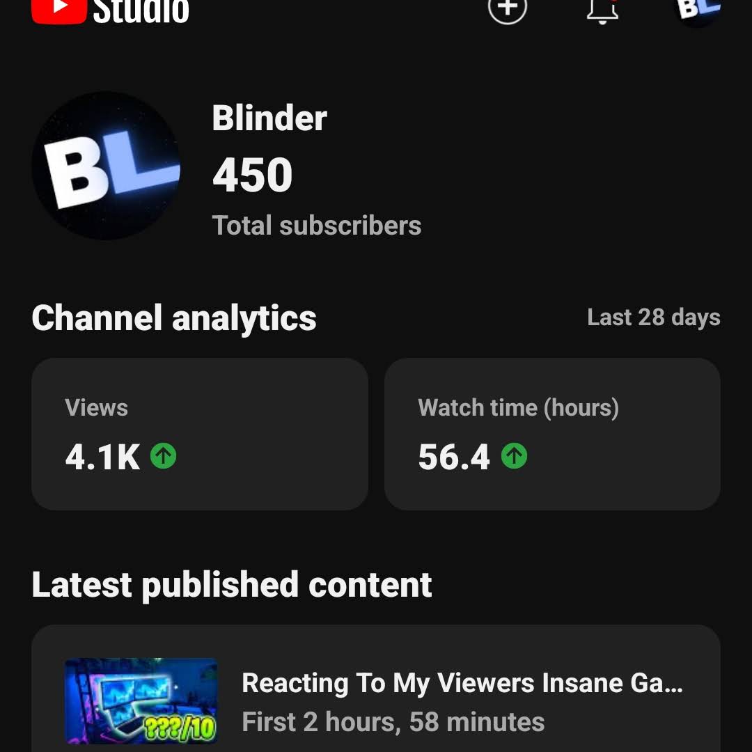 Post from Blinder