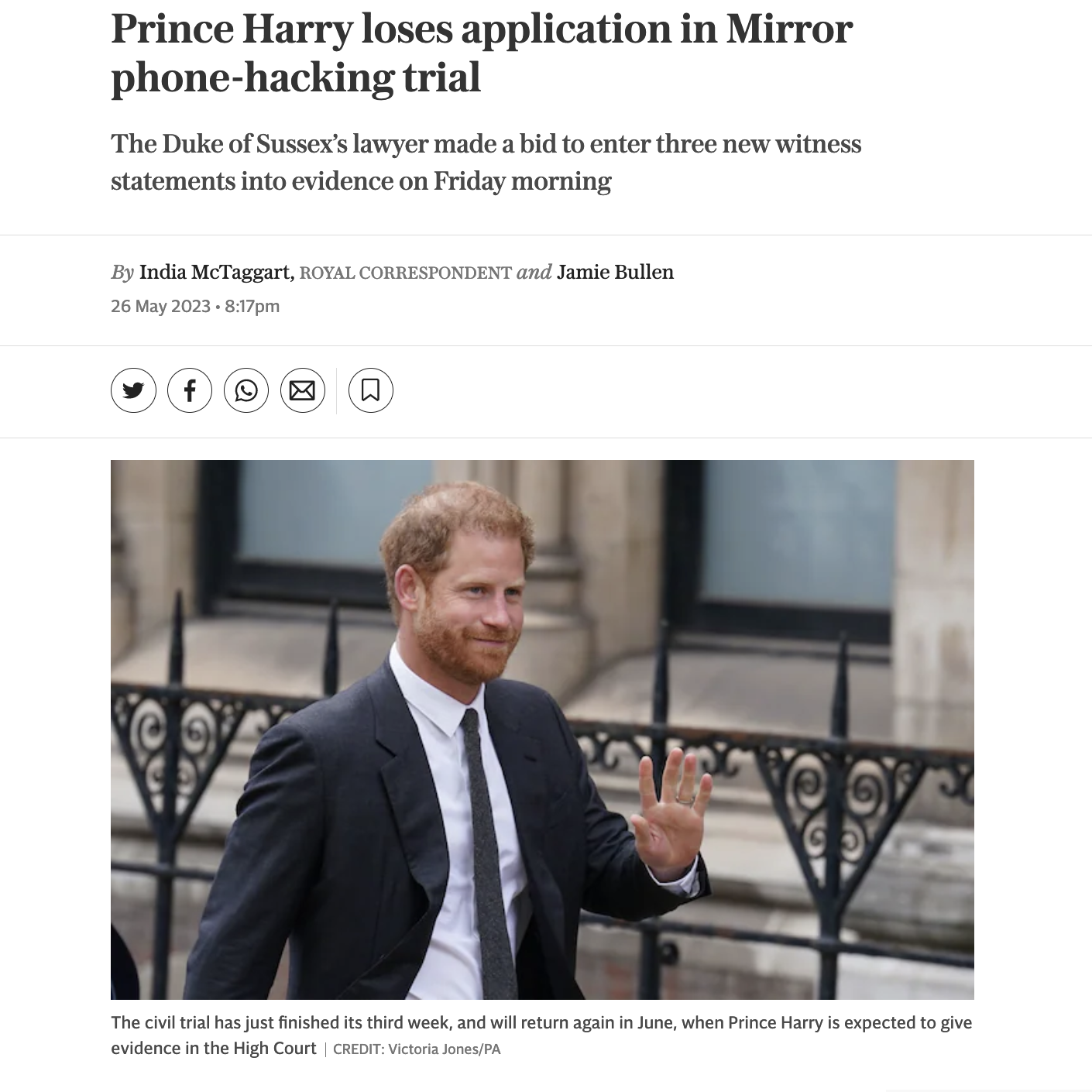 Post from The Royal Grift