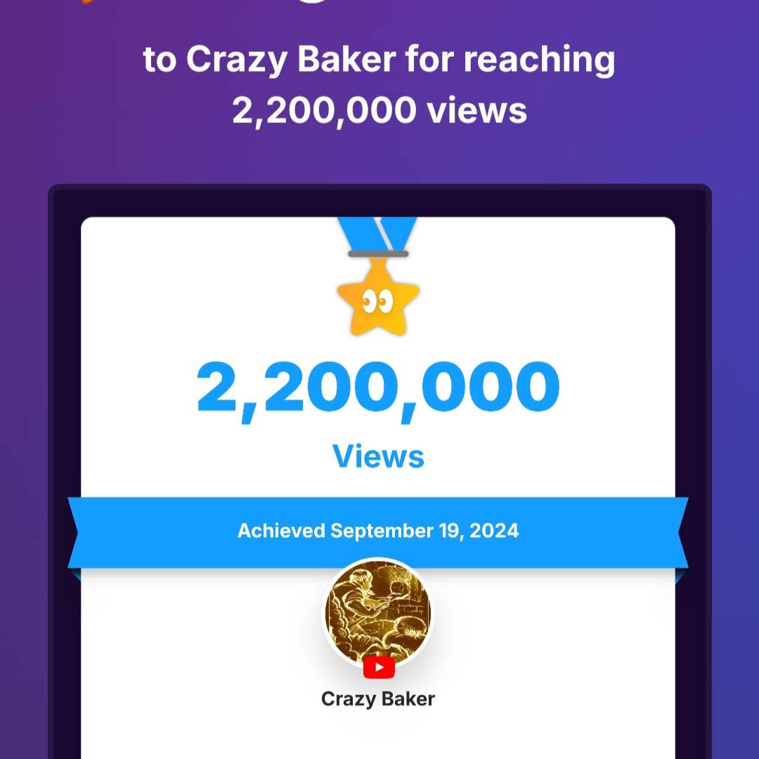 Post from Crazy Baker