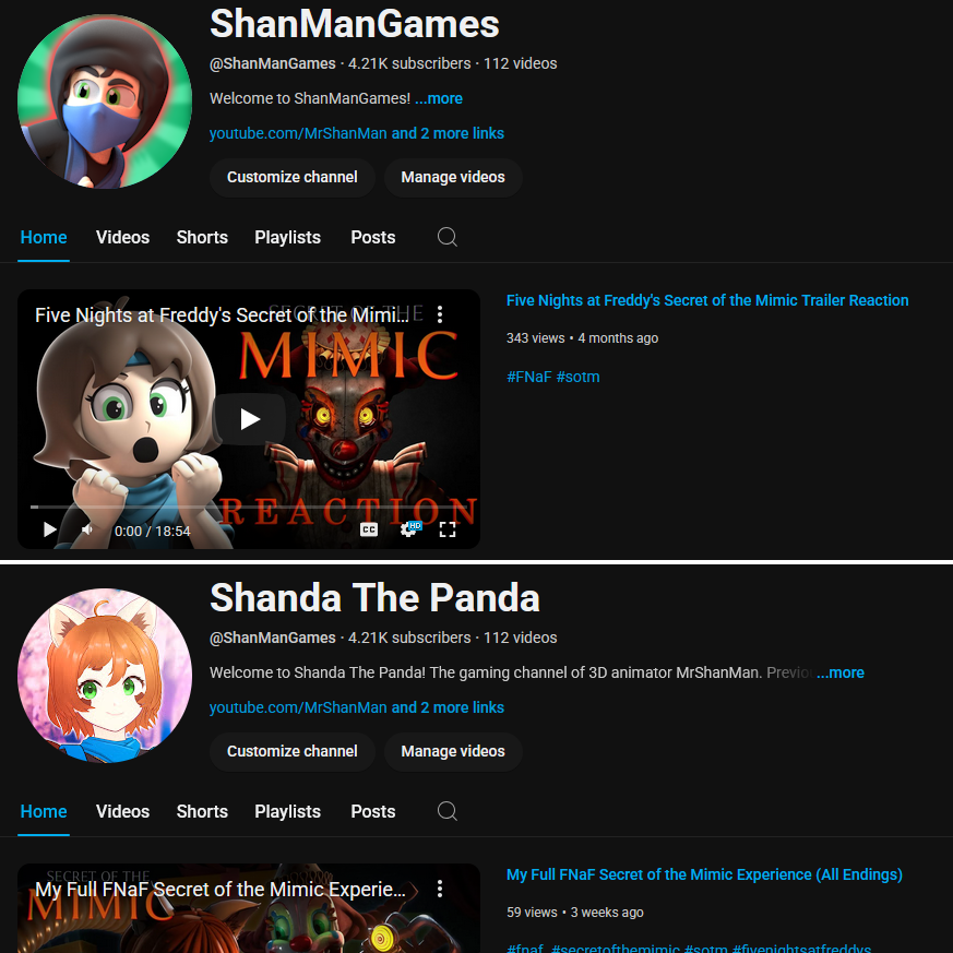 Post from Shanda The Panda