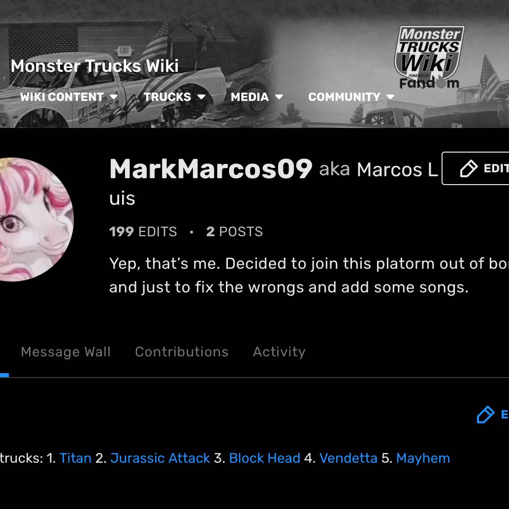 Post from Marcos Luis The Second