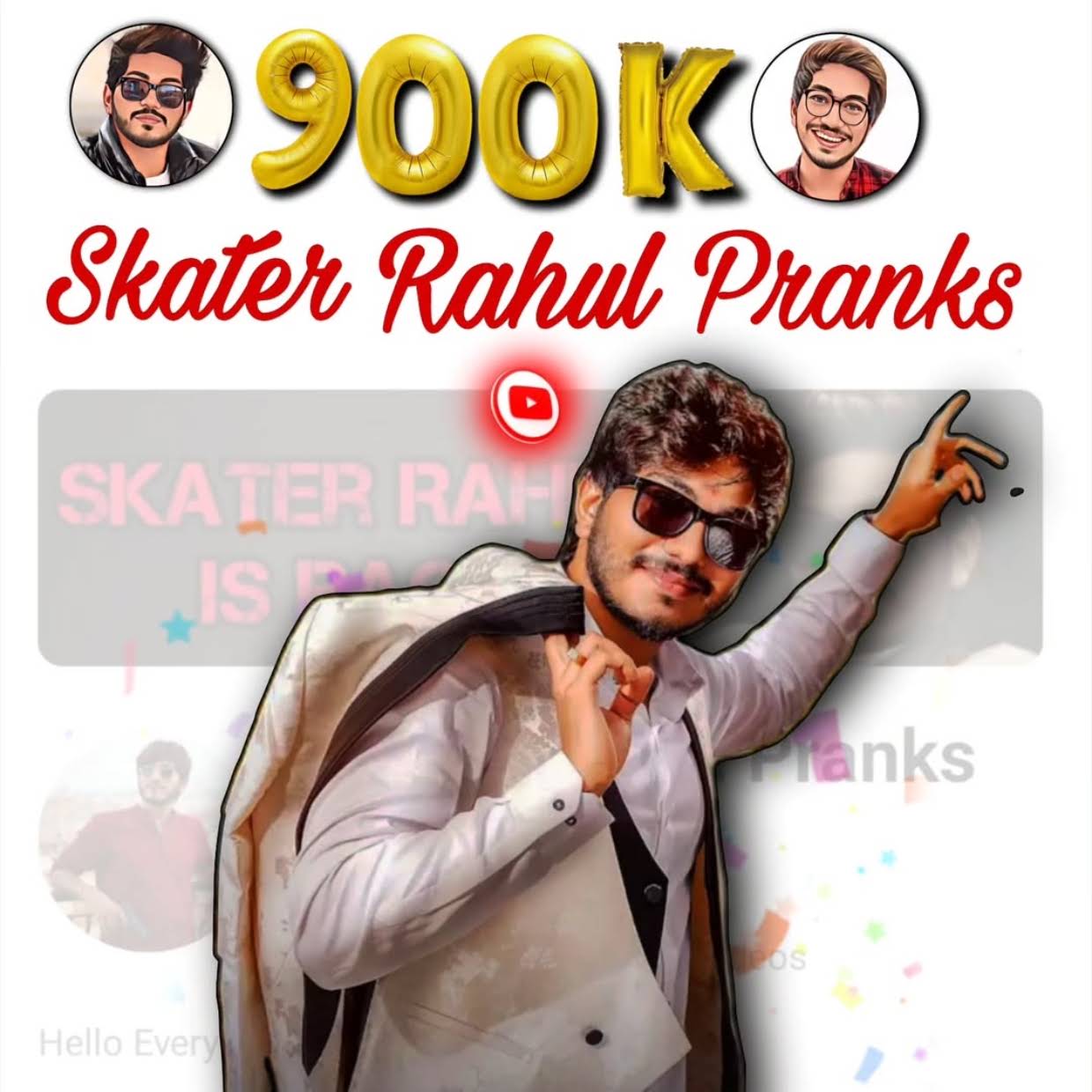 Post from Skater Rahul Pranks