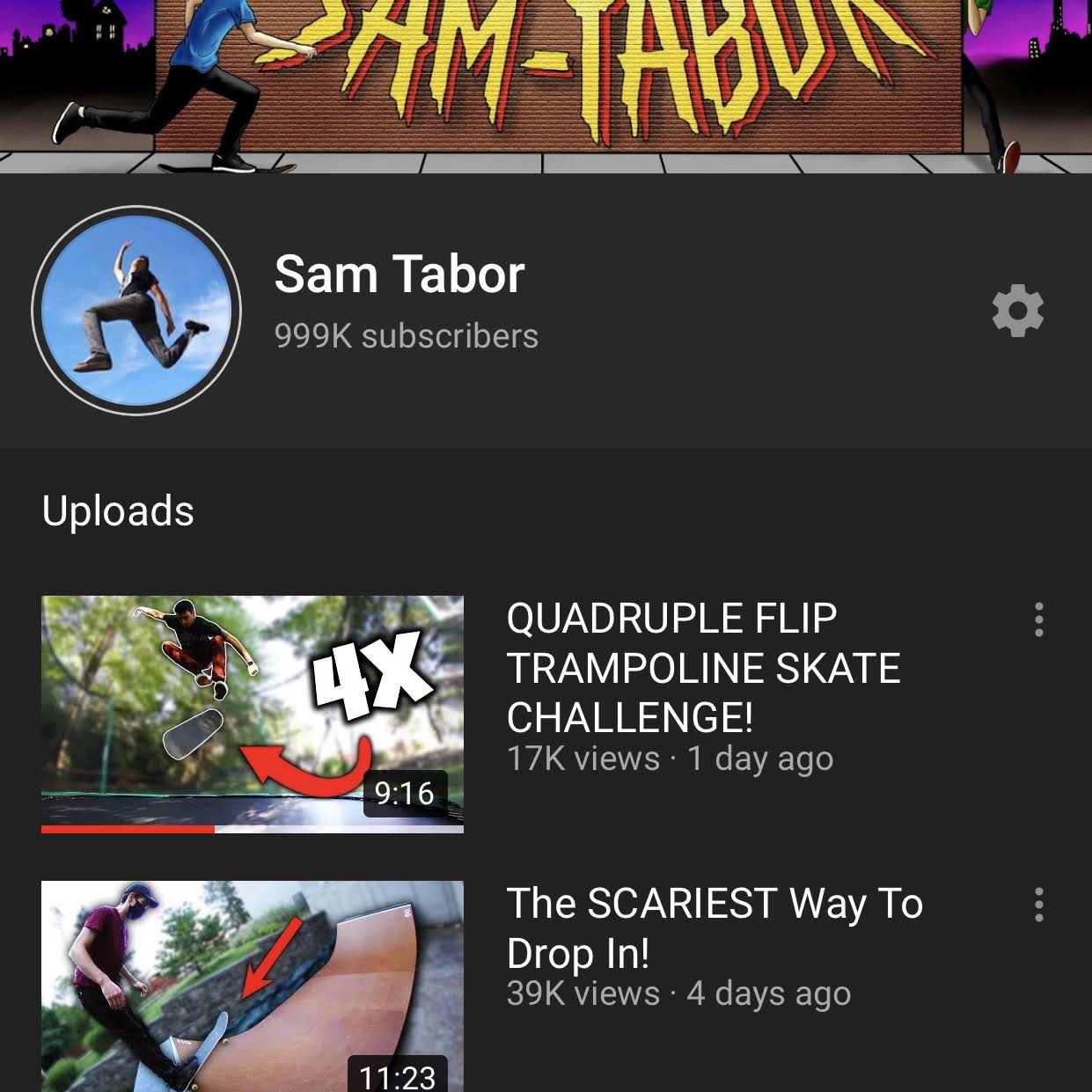 Post from Sam Tabor Gaming