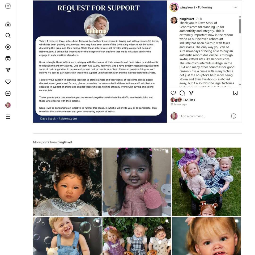 Post from Seena’s Dolls