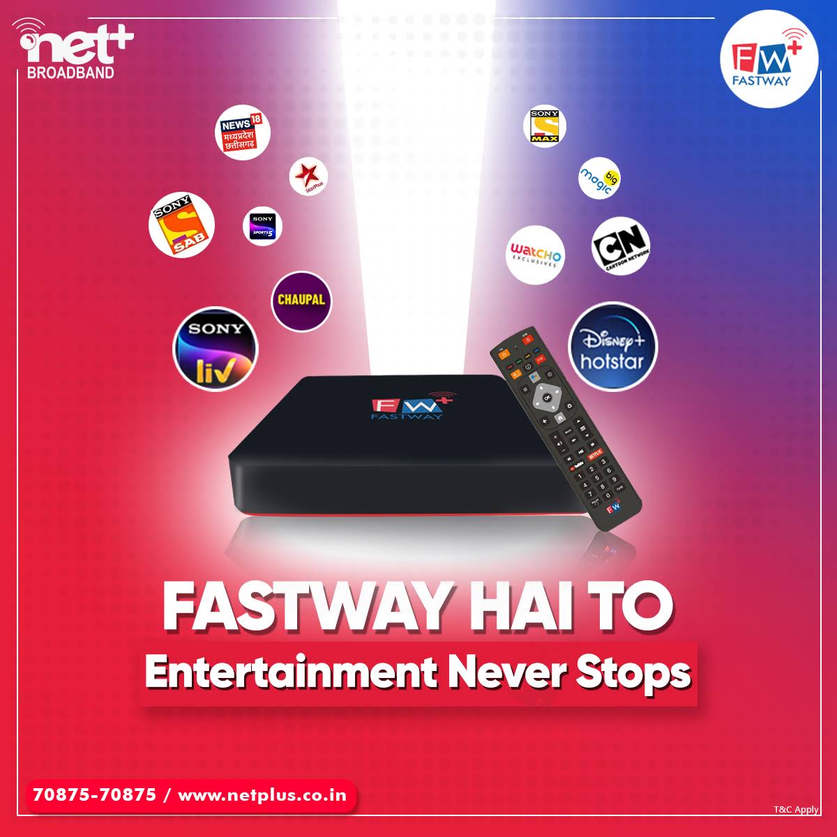 Post from Netplus Broadband