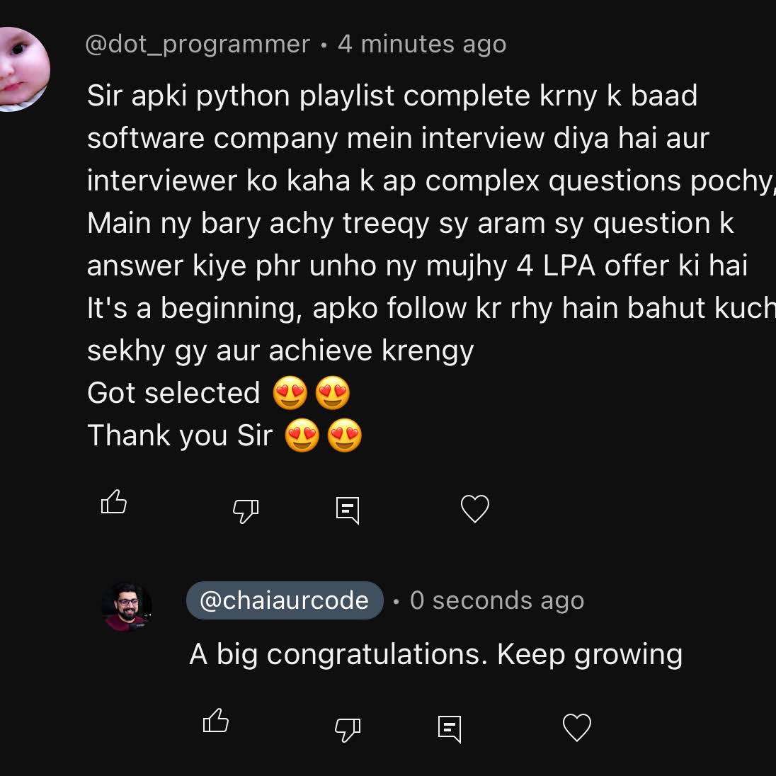 Post from Chai aur Code