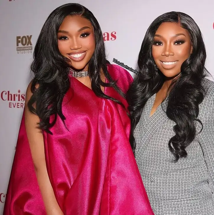 Brandy With Her Daughter Sy’Rai