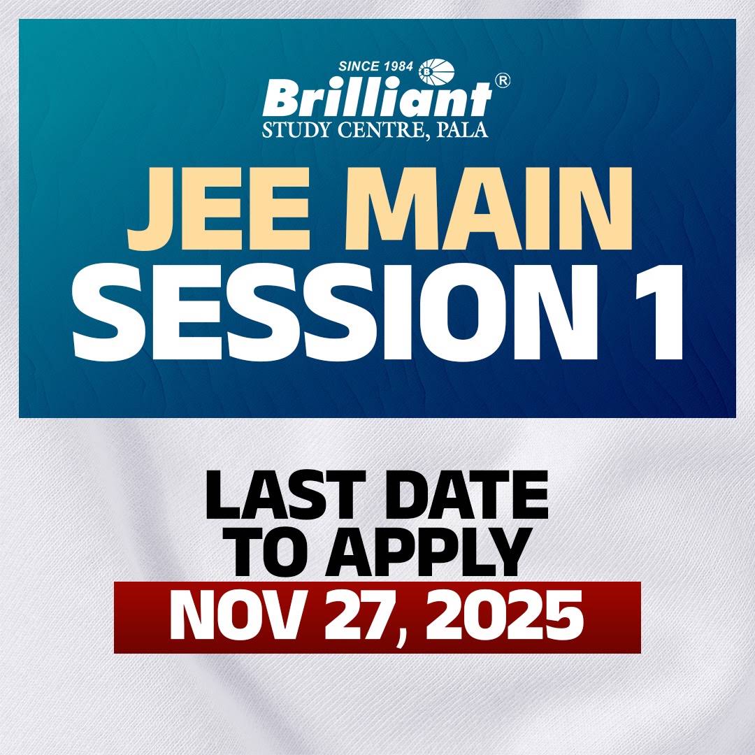 Post from Brilliant Pala - JEE Main & Adv