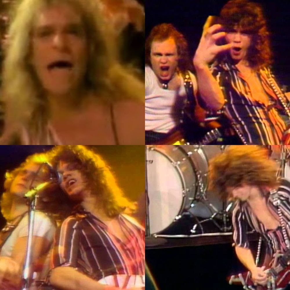 VAN HALEN Live 80's ( David Lee Roth ) & Official Music Videos