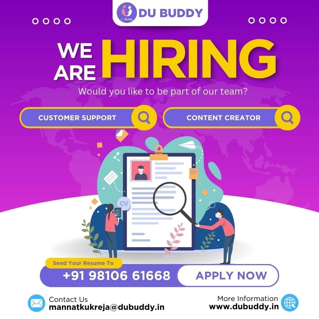 Post from DU Buddy (Since 2020)