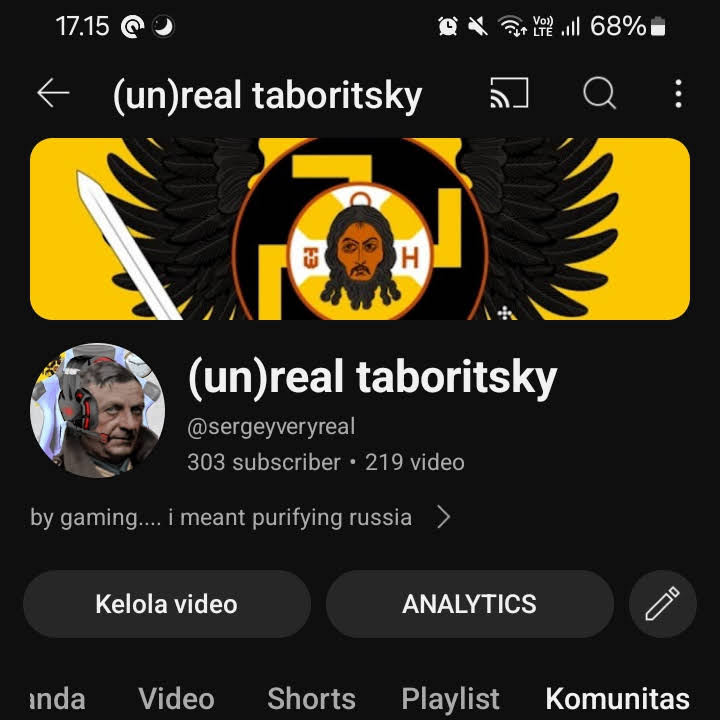 Post from (un)real taboritsky
