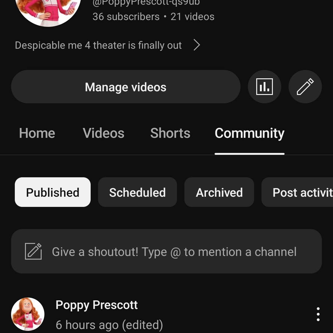 Post from Poppy Prescott