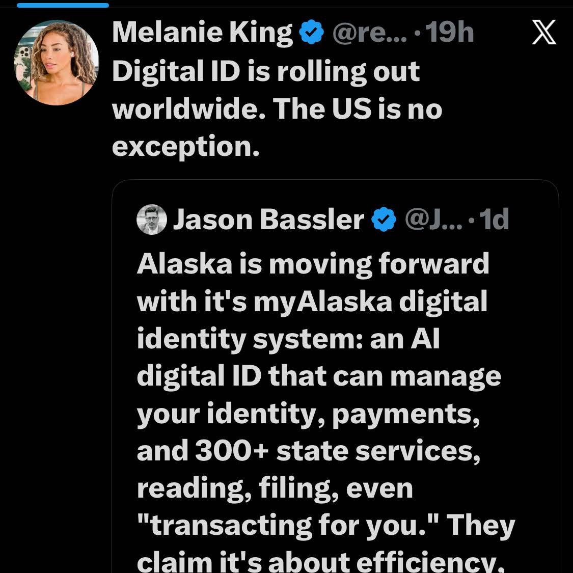 Post from Melanie King