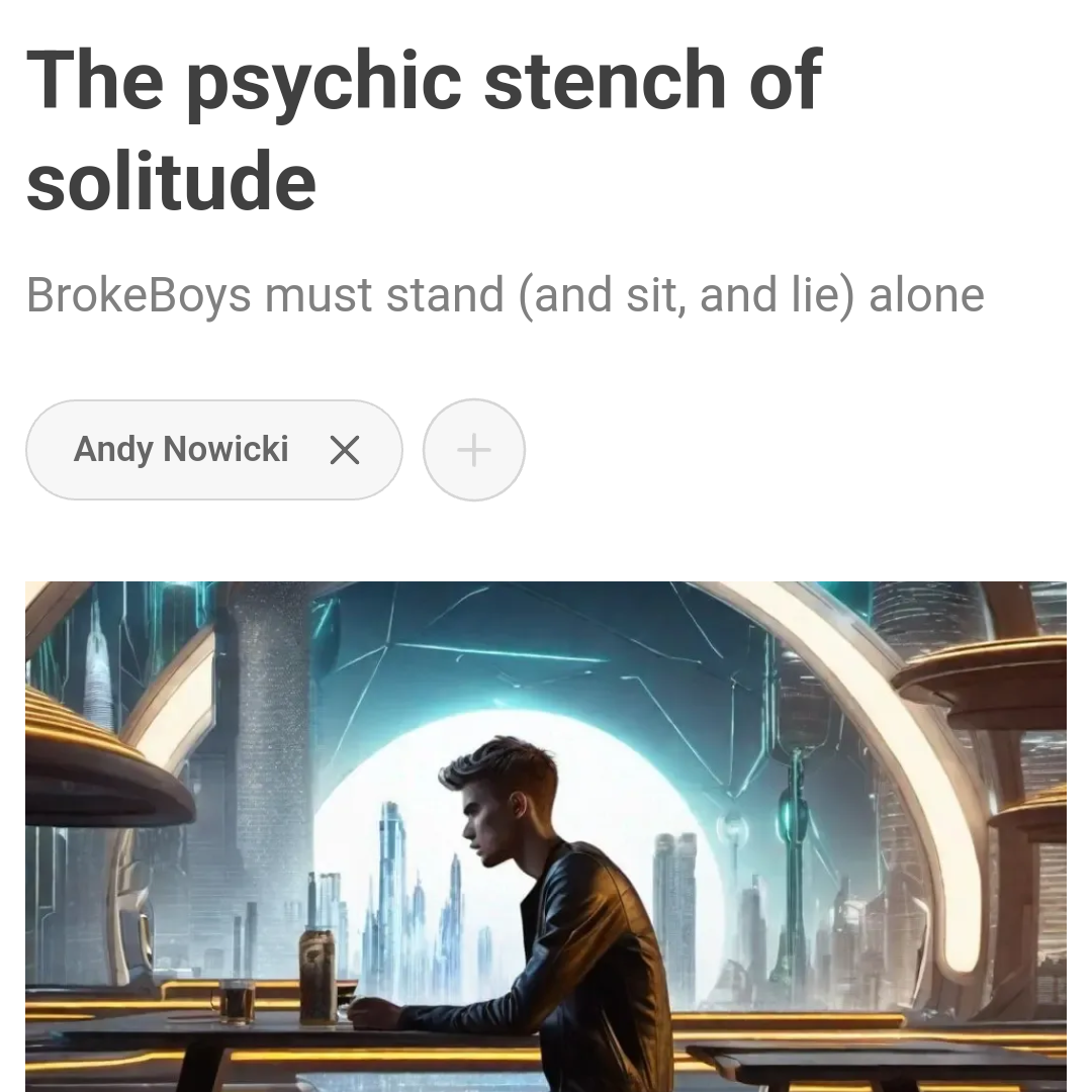 Post from Andy Nowicki