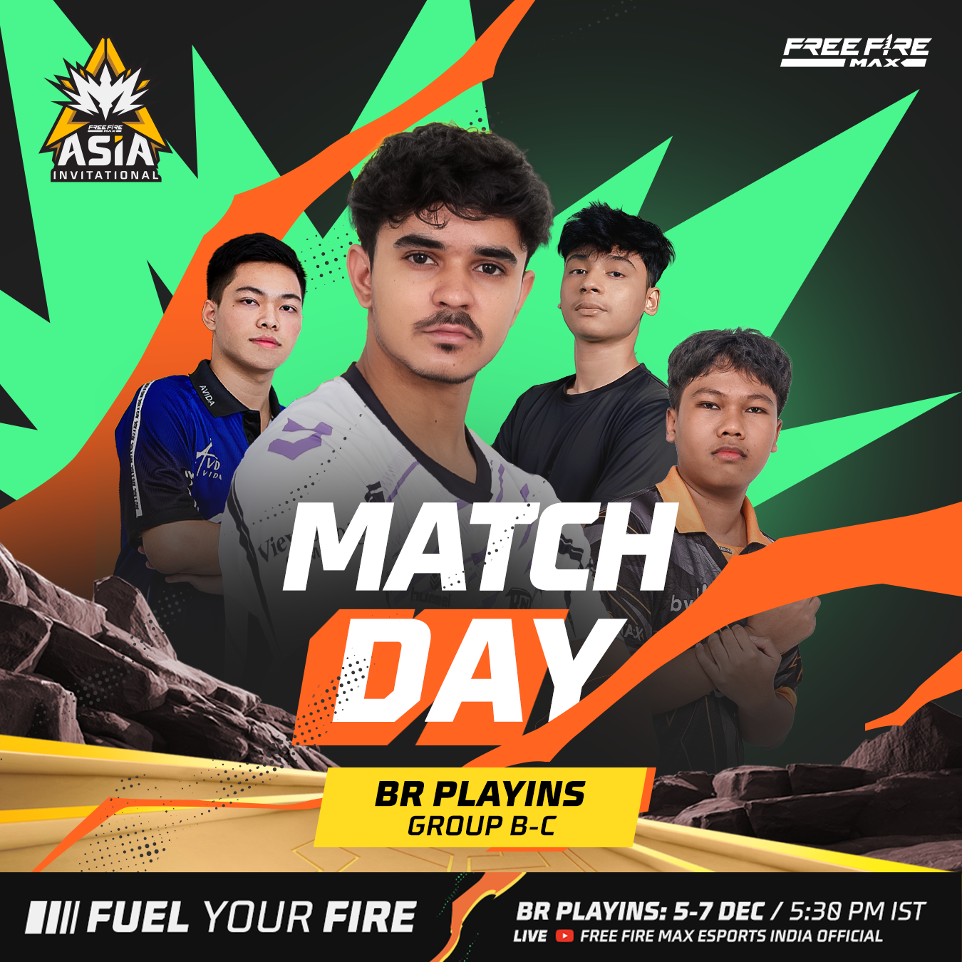 Post from Free Fire MAX Esports India Official