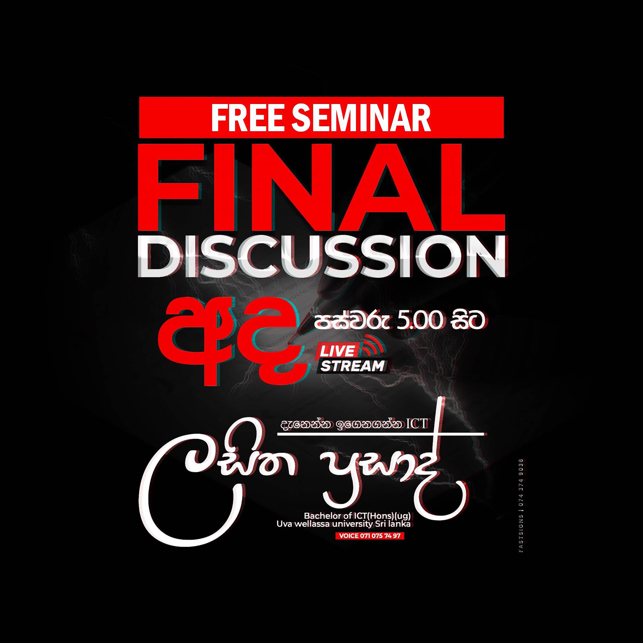 Post from Lasitha Prasad