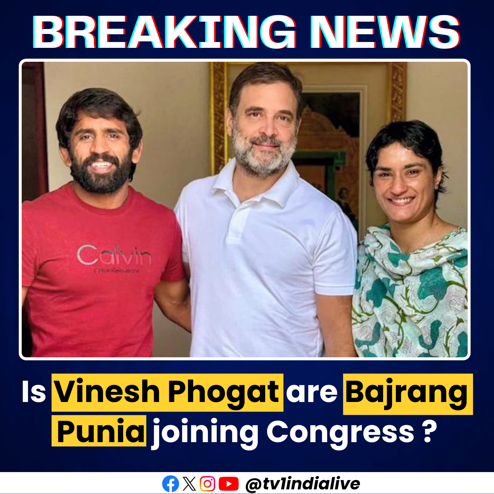 Post from Tv1 India Live