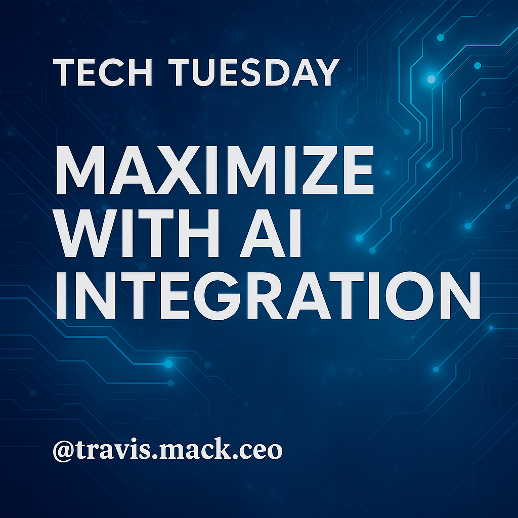 Post from Travis Mack CEO