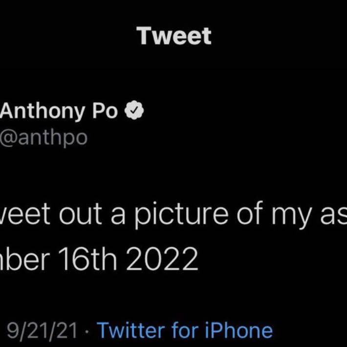 Post from Anthony Po