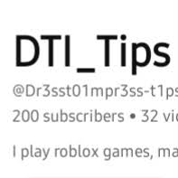 Post from DTI_Tips