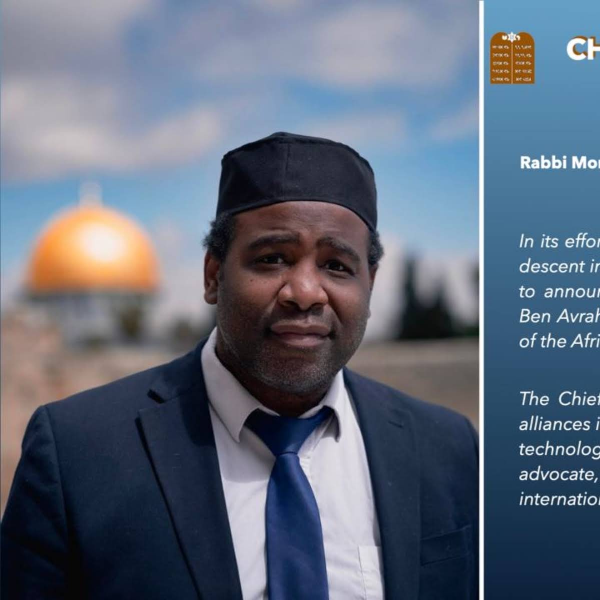 Post from CHIEF RABBINATE OF AFRICA