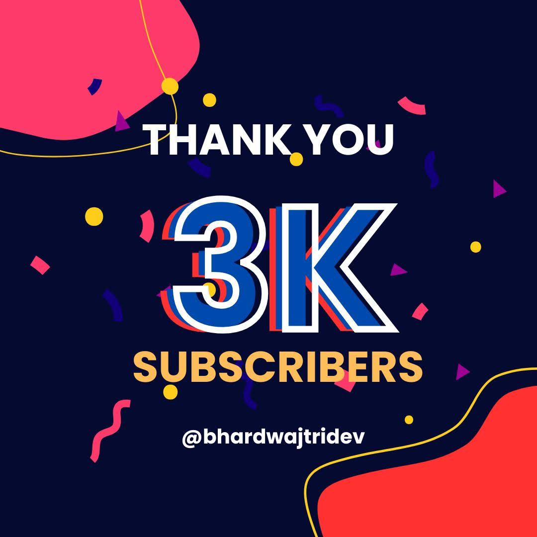 Post from TRIDEV BHARDWAJ