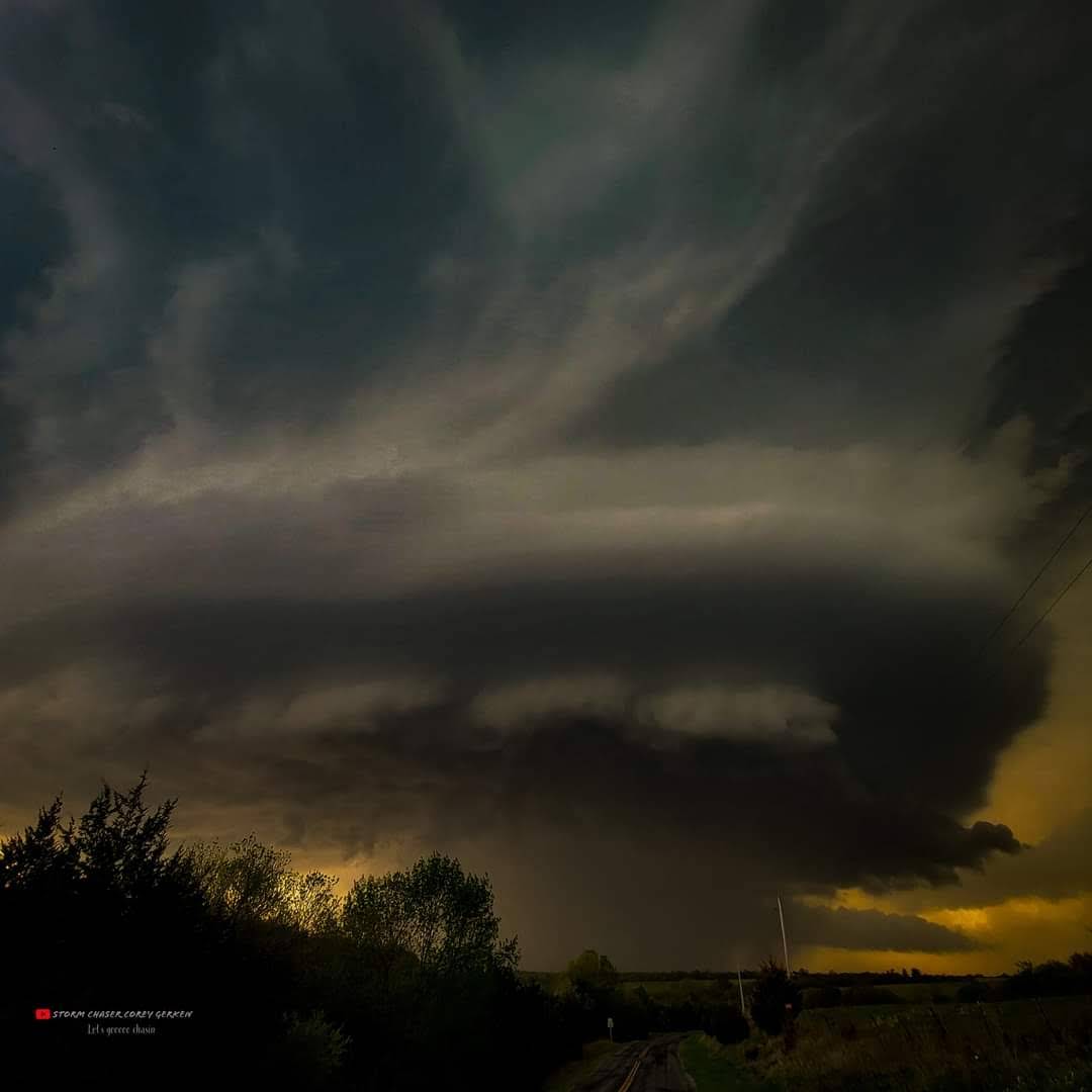 Post from Storm Chaser Corey Gerken