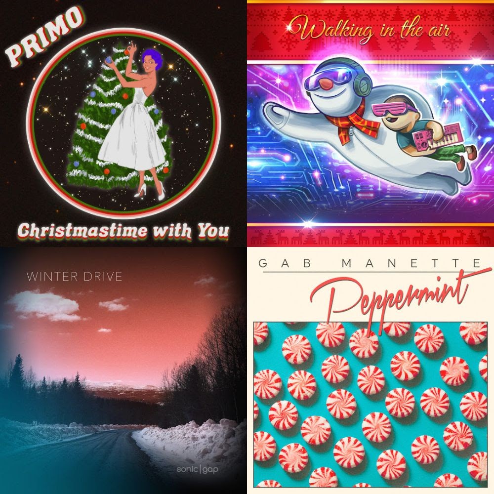 Christmas Synthwave Music
