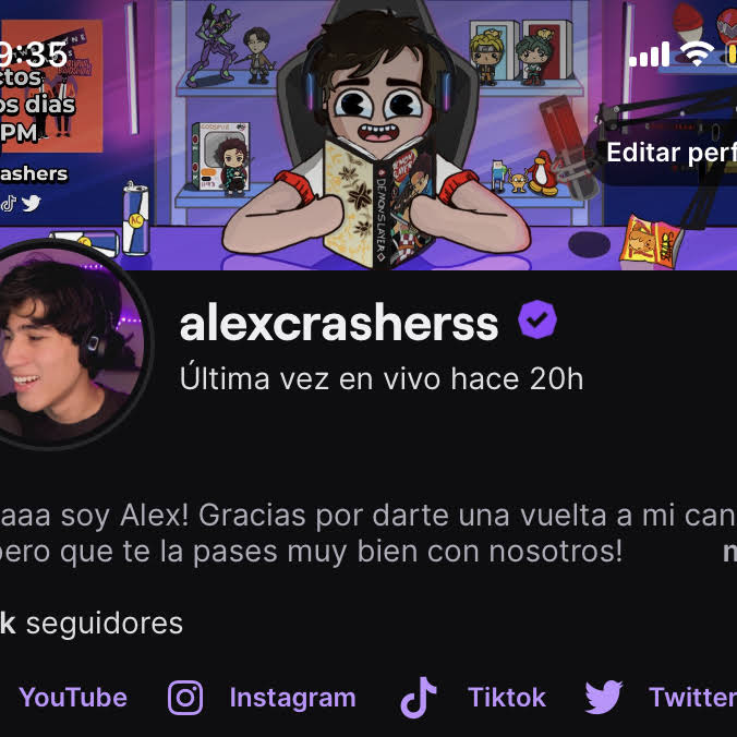 Post from Alex Crashers