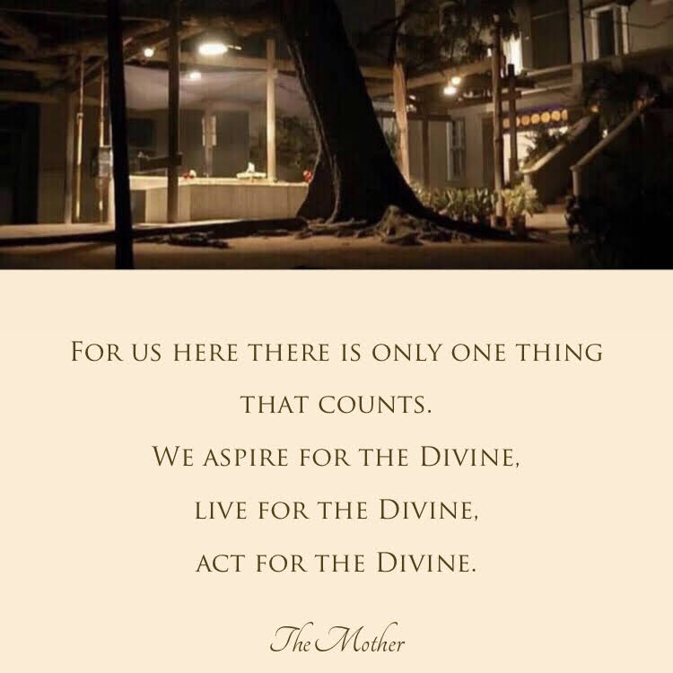 Post from Arvind T Akki Sri Aurobindo Ashram, Pondicherry