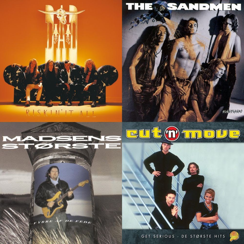 Danske hits fra 90'erne